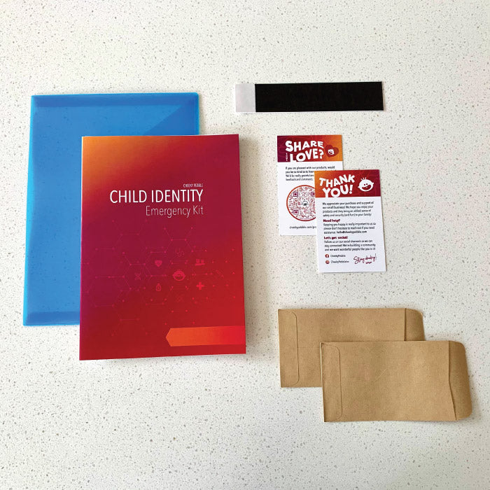 Child Identity Emergency Kit – Cheeky Pebble